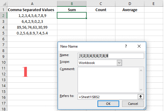 Perform Calculations On COMMA SEPARATED VALUES In A Single Cell Excel 