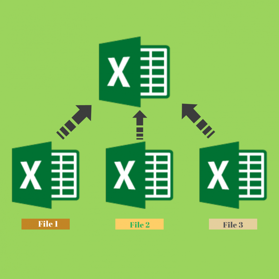Combine Multiple Workbooks into One - Featured Image - Excel Junction