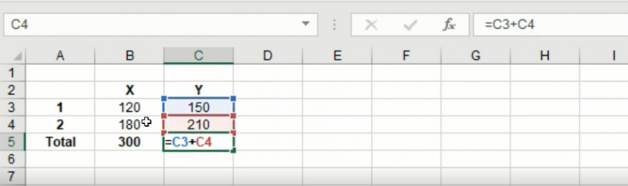 Editing formulas in the Formula Bar or directly in the Cell - Excel ...