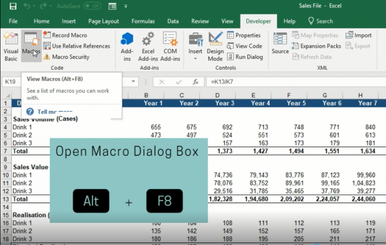 Open Macro Dialog Box - Excel Junction